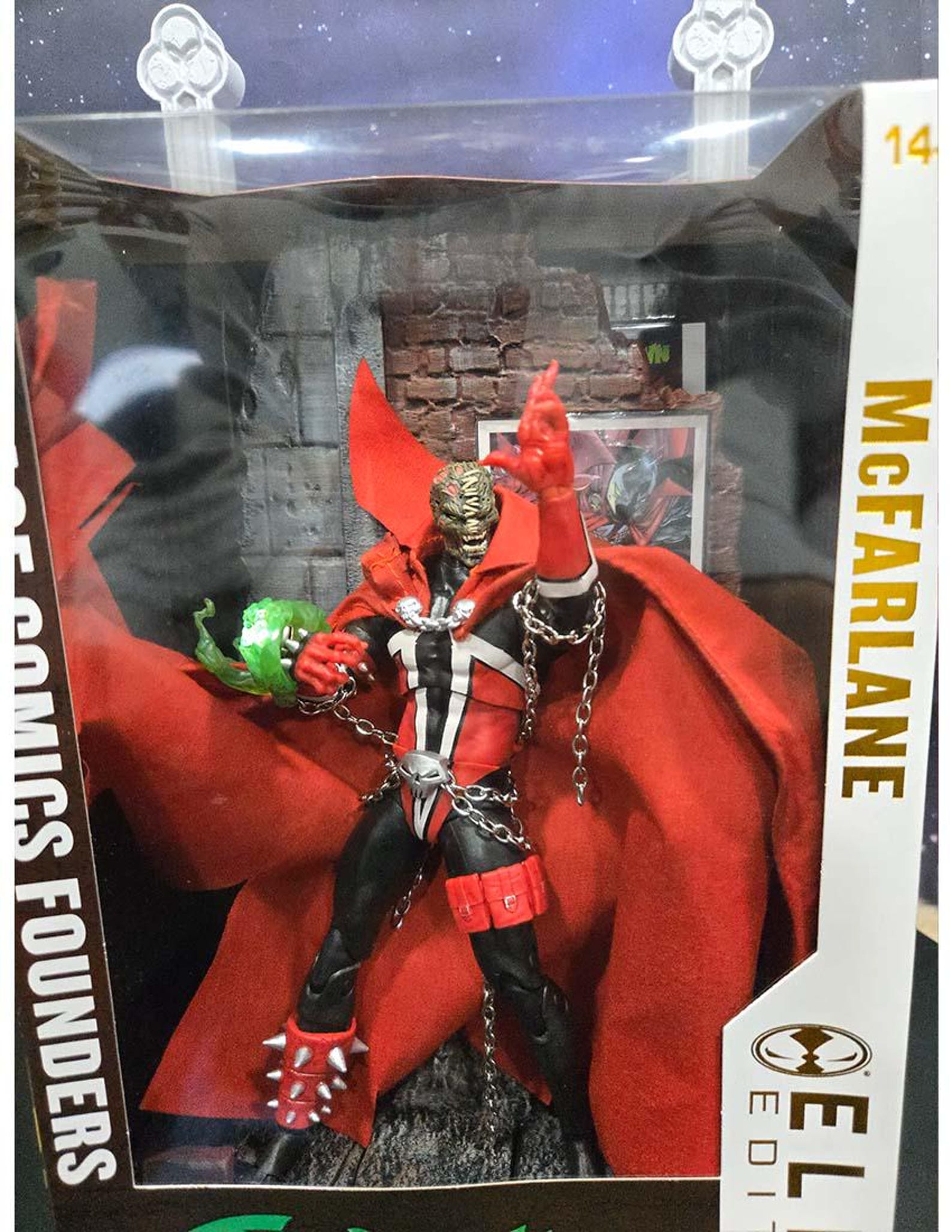 Toys ELITE EDITION Spawn Image Founders Series Box Insert Diorama - Etsy
