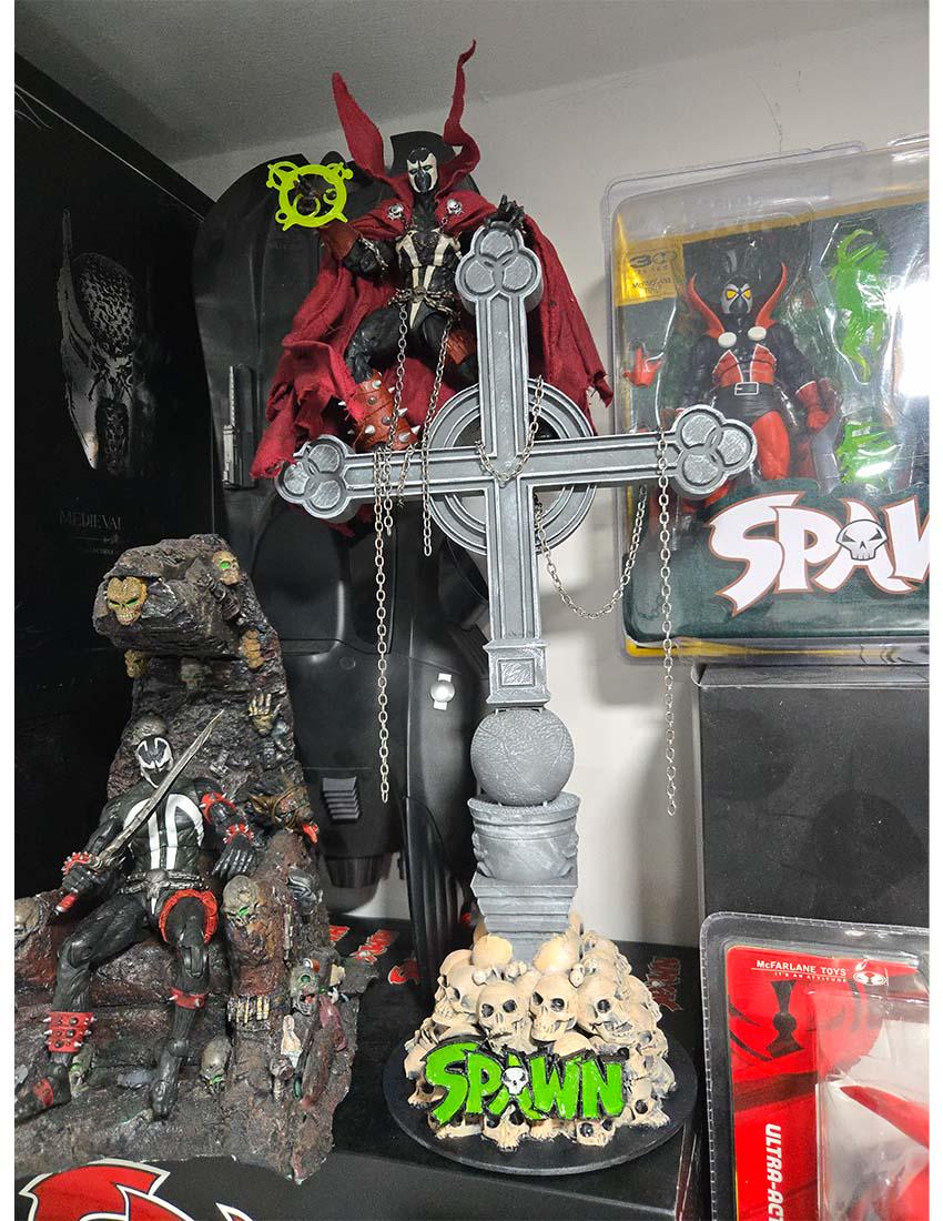 Spawn Base Diorama Cross - Etsy