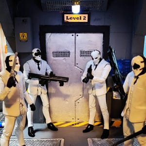 Small Desktop Action Figure Diorama for 6" to 10" Figures 12x12x12 - Etsy