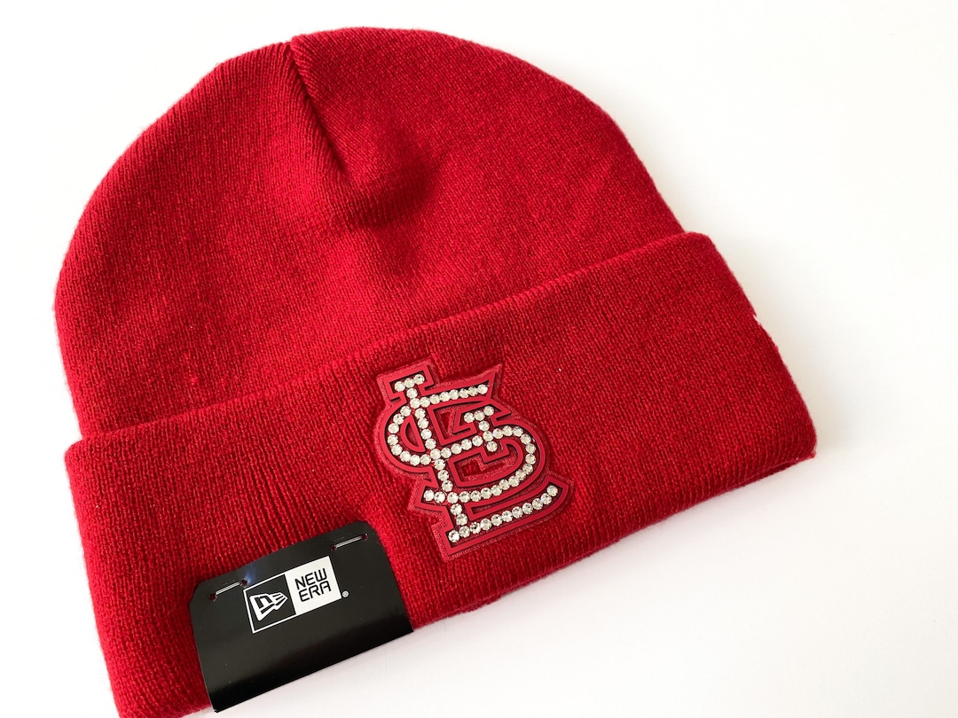 St. Louis Cardinals Swarovski Crystal Beanie - Etsy