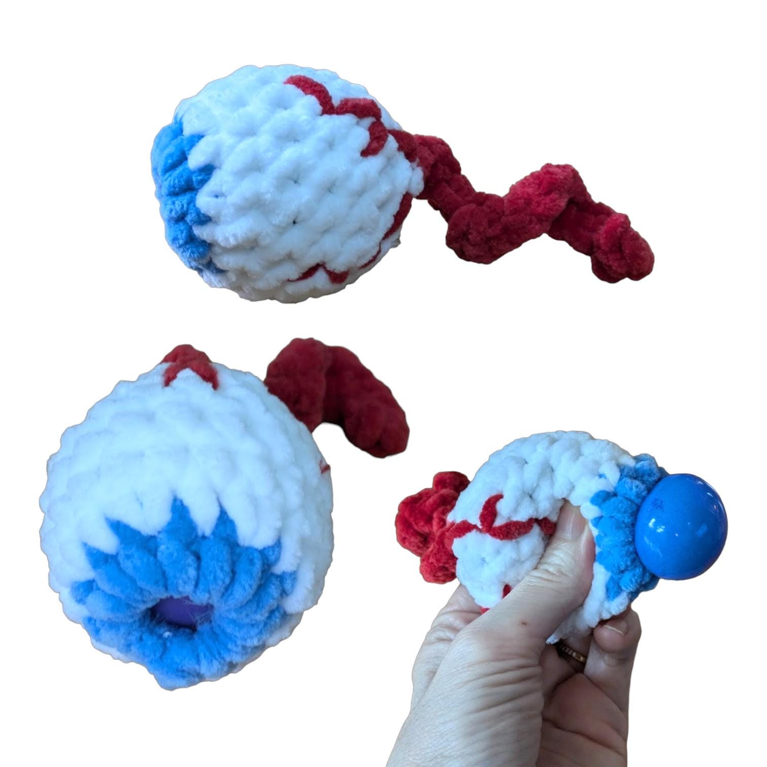 Eyeball Stress Ball Crochet Pattern - Etsy