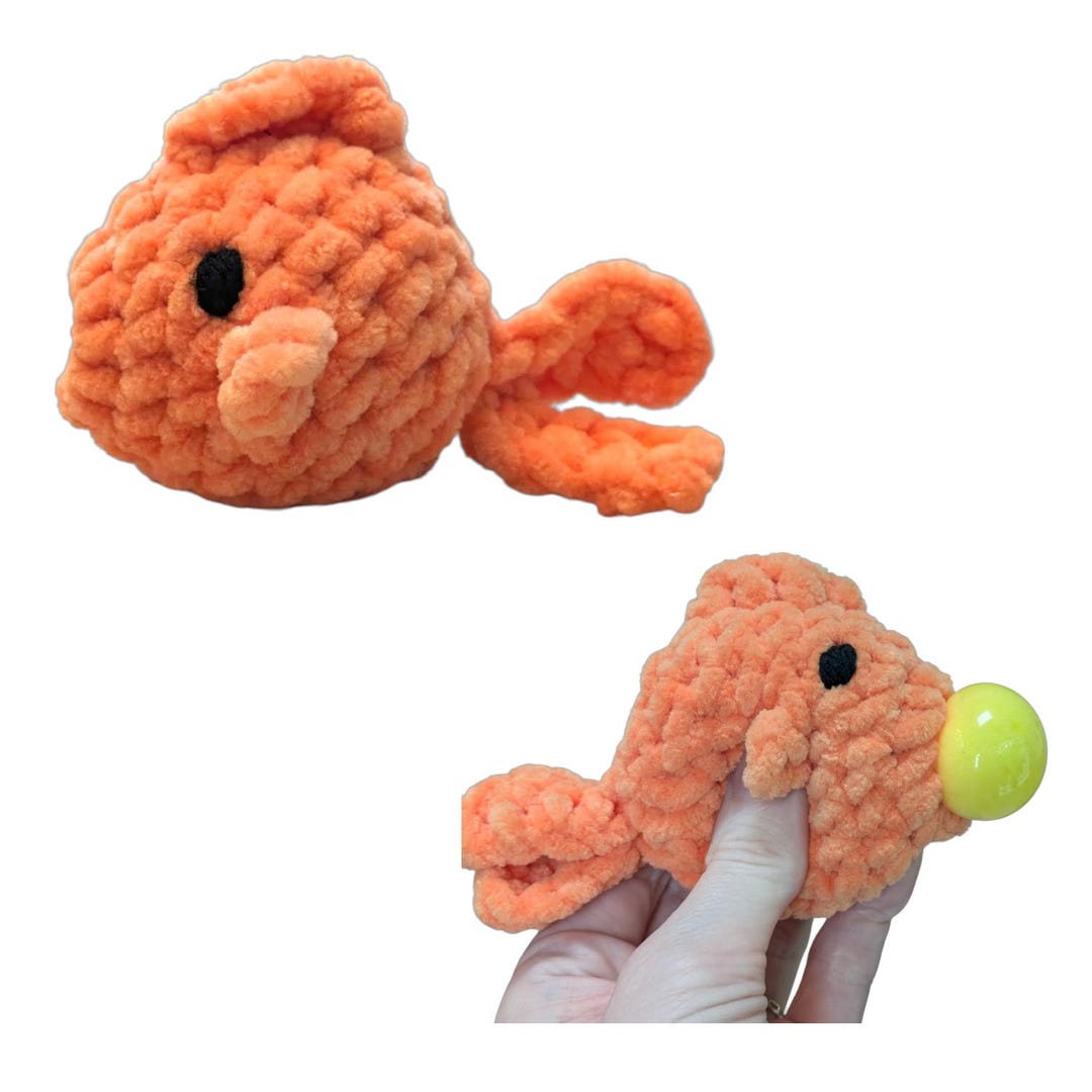 Fish Stress Ball Crochet Pattern - Etsy