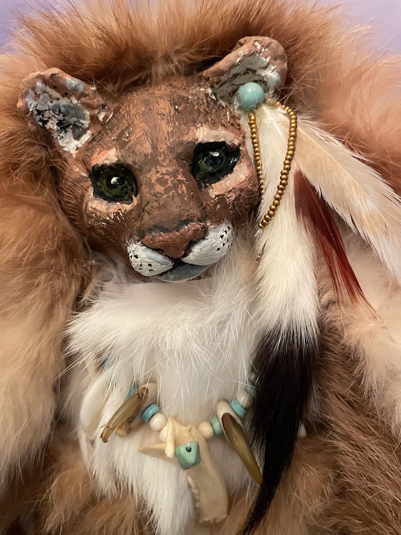OOAK Shapeshifter Shaman Mountain Lion - Etsy
