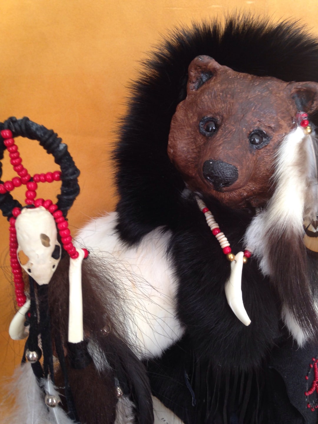 OOAK Art Doll, Shapeshifter Shaman, Bear - Etsy