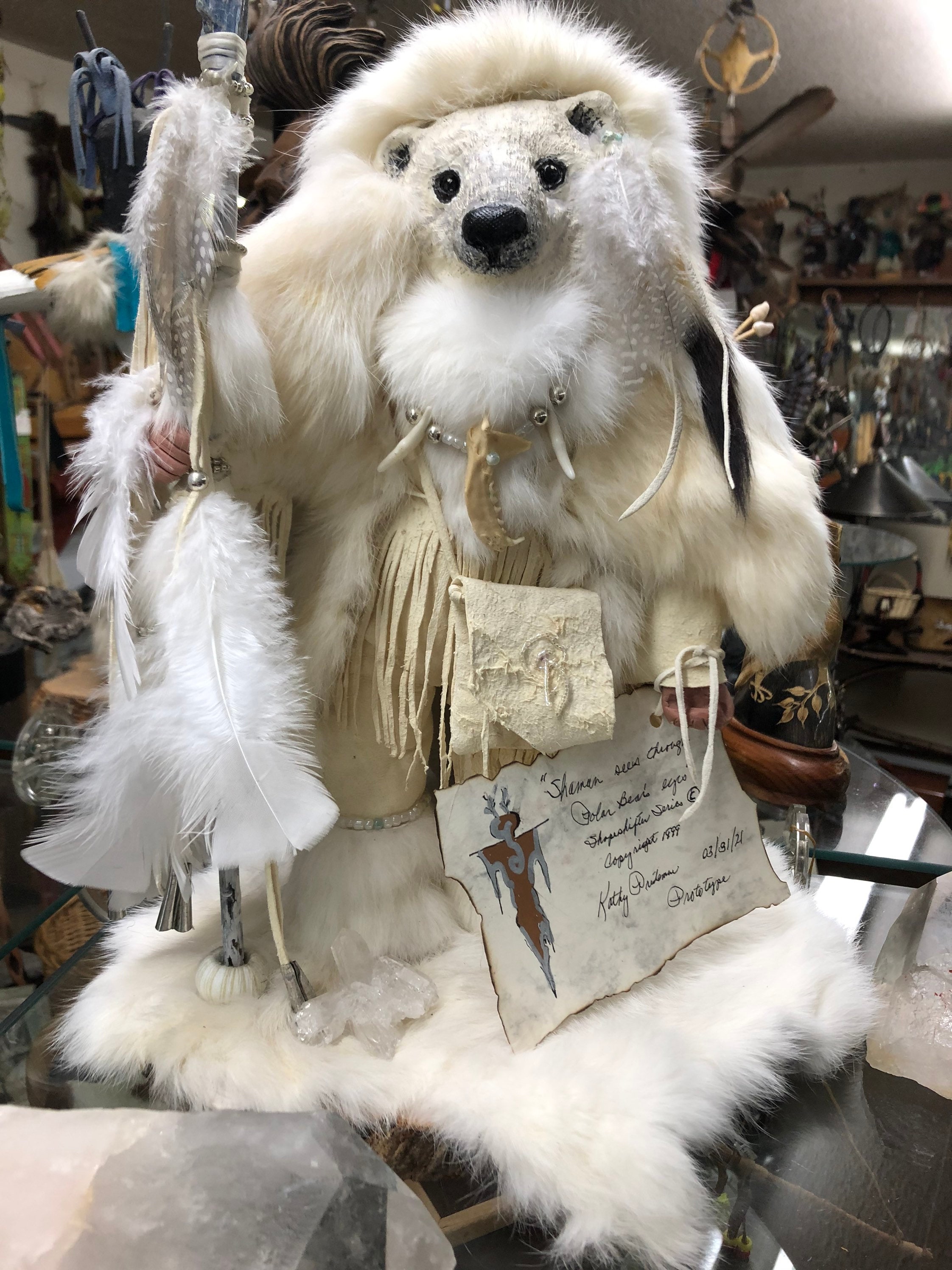 OOAK Shapeshifter Shaman Polar Bear - Etsy Australia