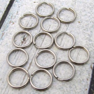 10mm Split Ring, Stainless Steel Split Rings, SST Findings 10mm, High ...