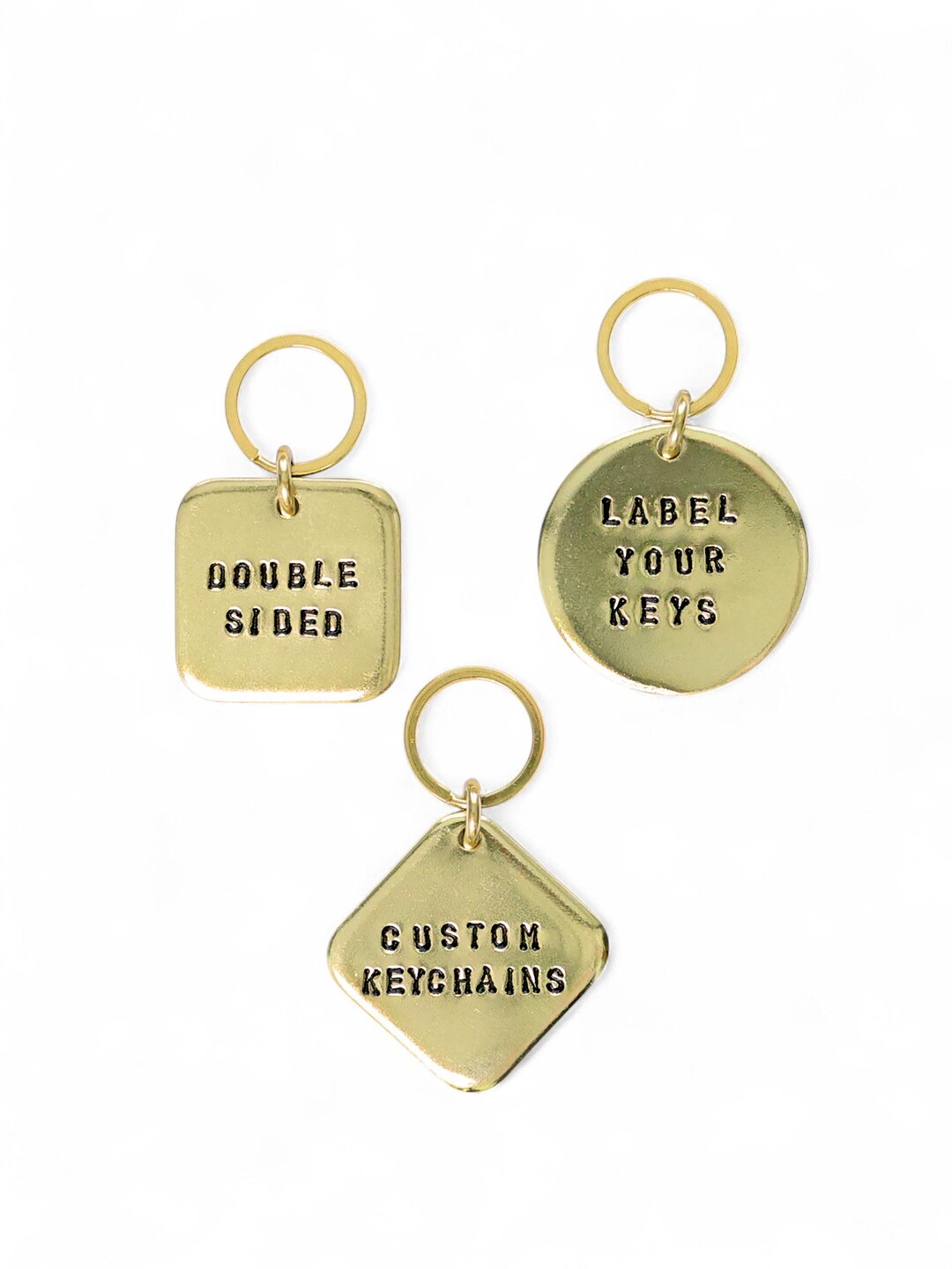 THICK Customizable Keychains - Double-sided Option - Highest Quality ...