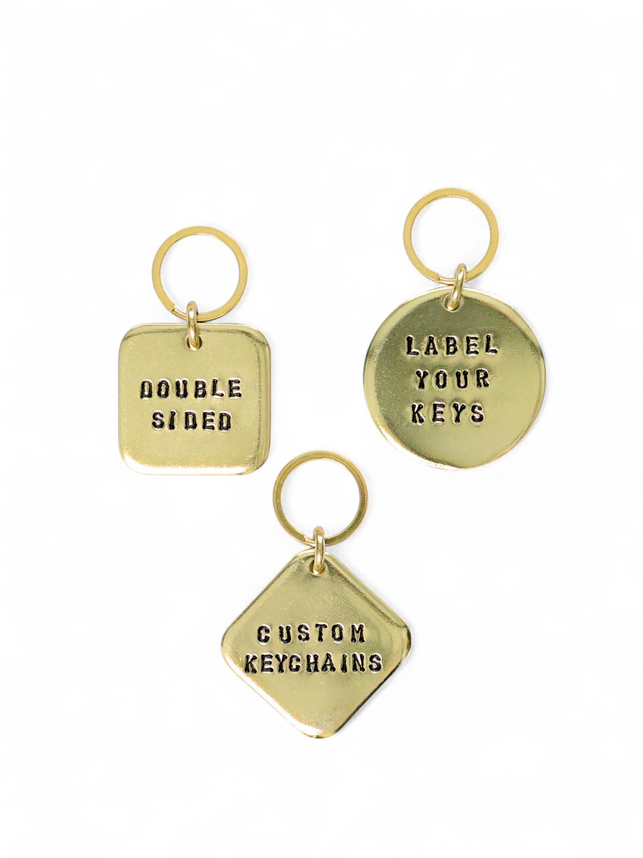 THICK Customizable Keychains - Double-sided Option - Highest Quality ...