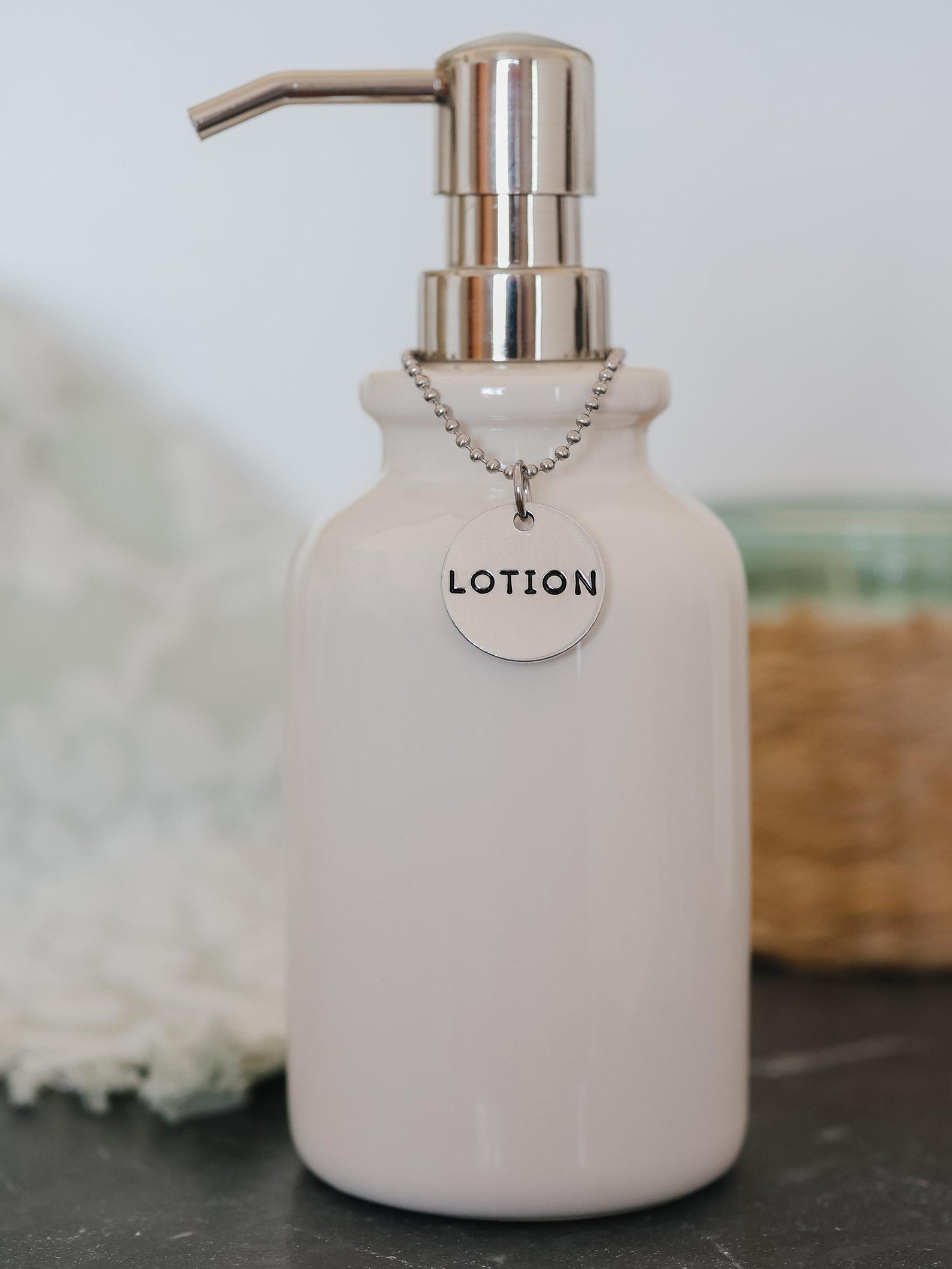 Soap Dispenser Labels - 3 Piece Hand, Dish & Lotion Bottle Tag Set ...