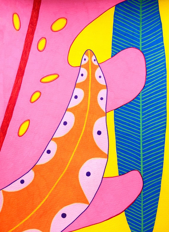 Natural Forms Blue - Etsy