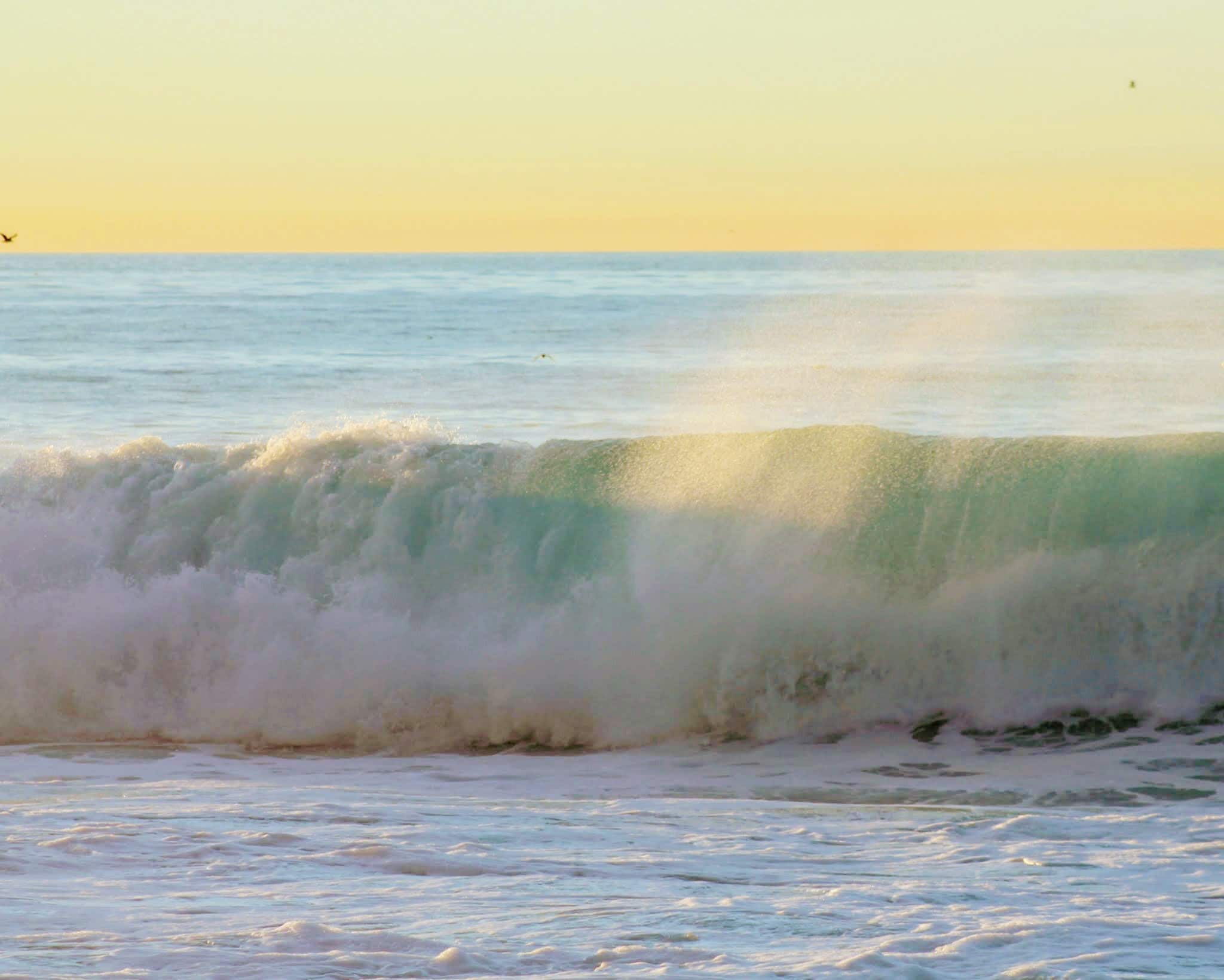 Print of "coastal Mist" Ocean Photography, Sunset, Waves, Mist, 8x0 ...