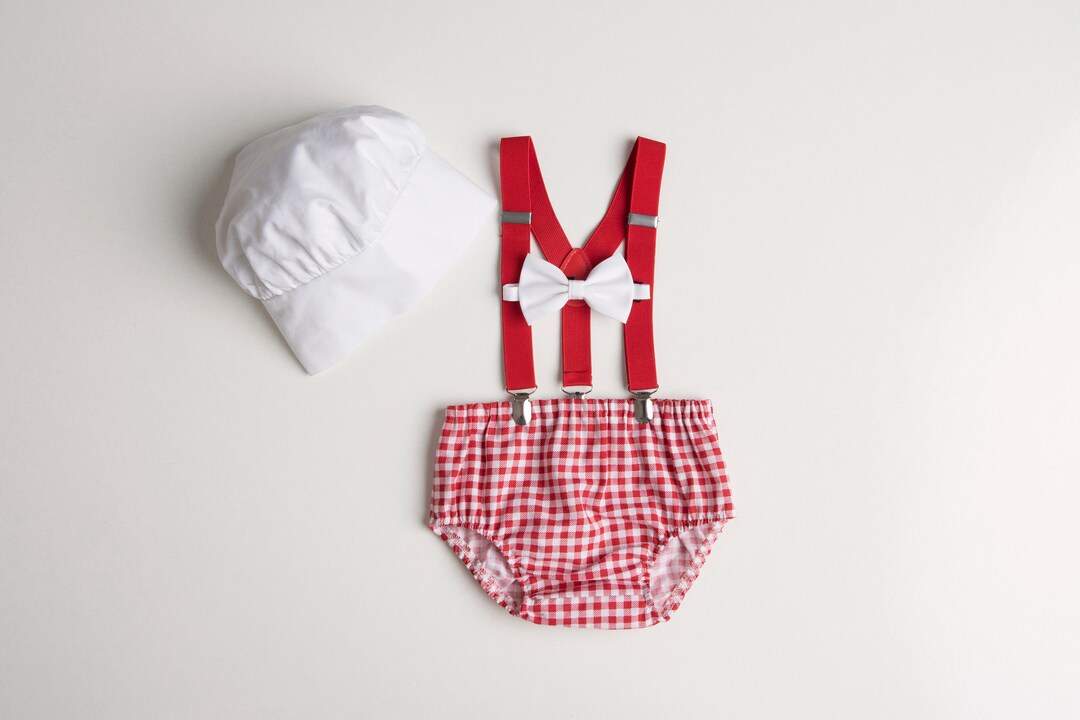 Chef Birthday Outfit, Baking Theme Outfit, 1st Birthday Outfit, Boy ...