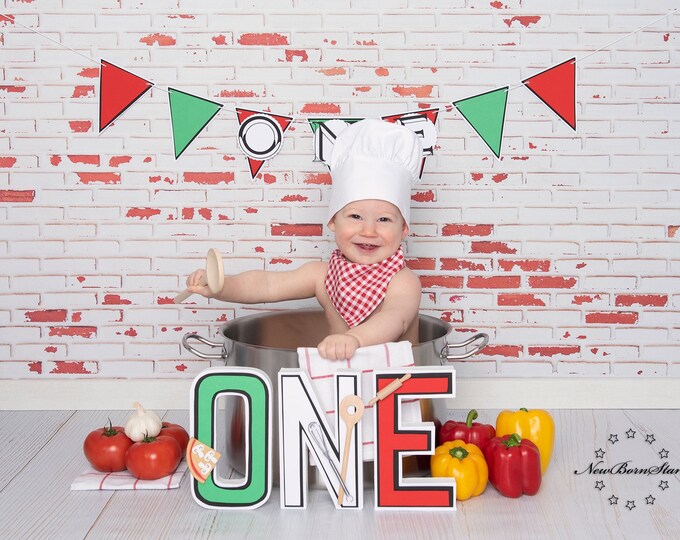 Chef Birthday Outfit, Baking Theme Outfit, 1st Birthday Outfit, Boy ...