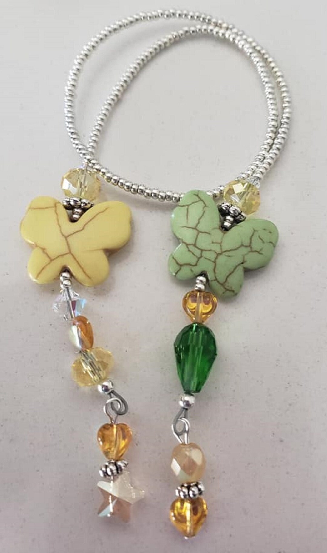 Beaded Book Marker, Gift Ideas for Book Readers, Butterfly Book Marker ...