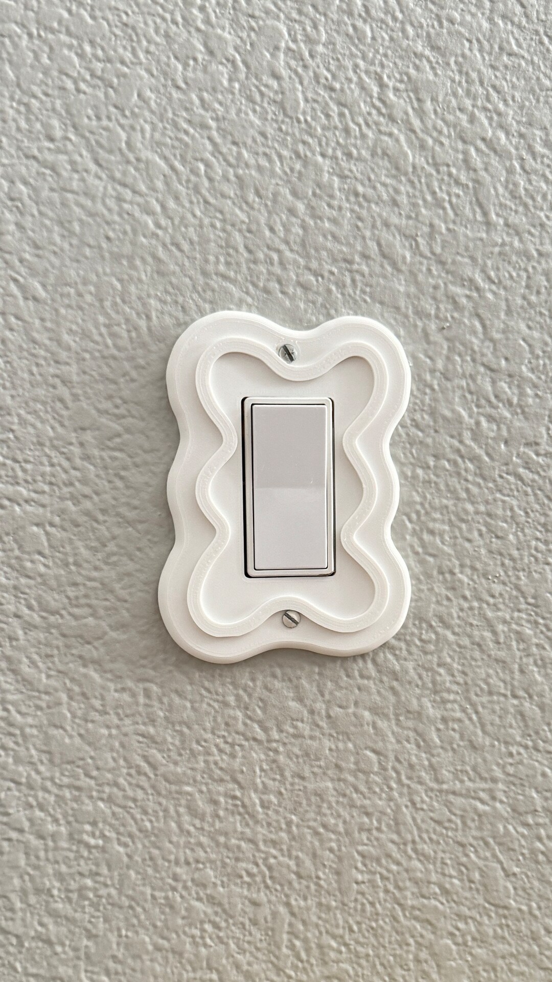 Wavy Switch Plate Cover, Dopamine Decor, Maximalist Decor, Fun Dorm ...