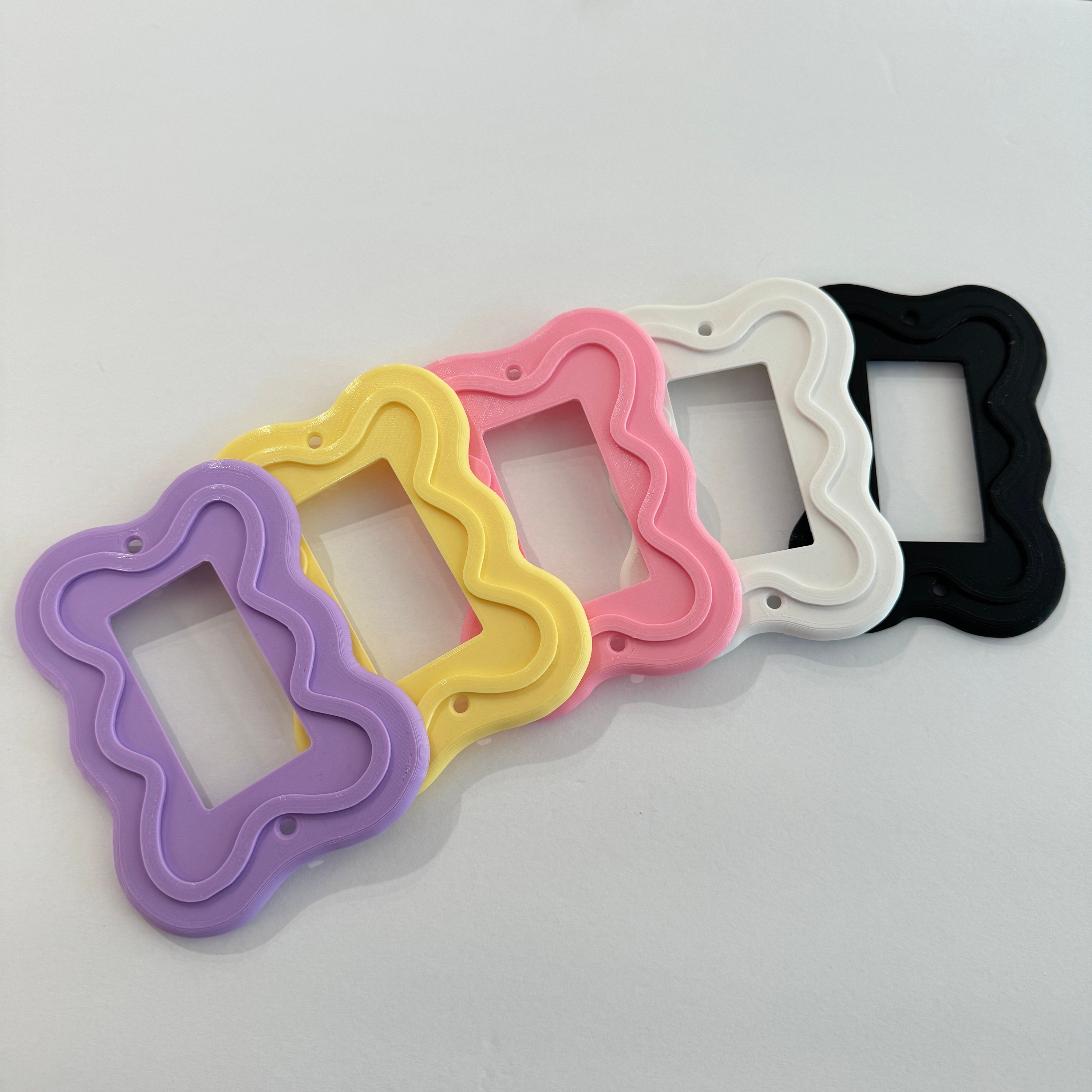 Wavy Switch Plate Cover, Dopamine Decor, Maximalist Decor, Fun Dorm ...