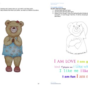 EFT for KIDS Emotional Freedom Technique, Tap Along With Moustache Bear ...