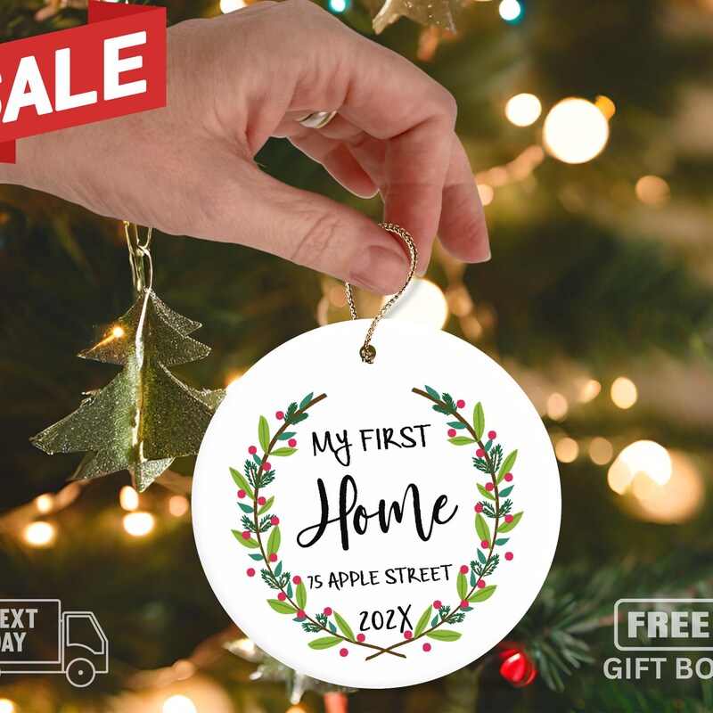 First Home Ornament - Etsy