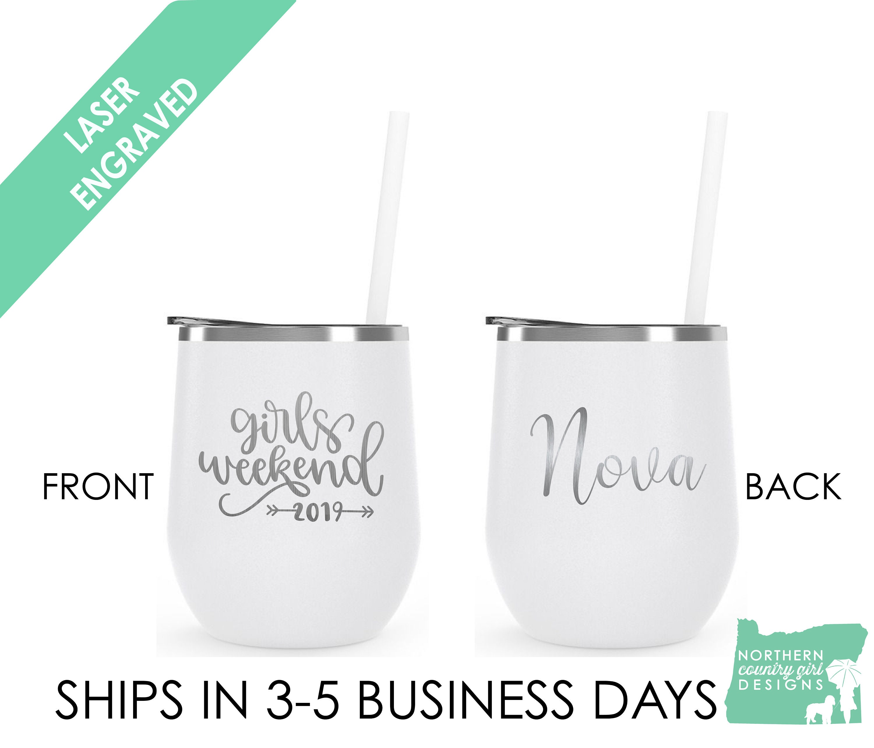 Girls Weekend Tumblers Girls Weekend Girls Getaway | Etsy