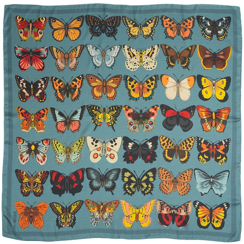 Vintage Echo Scarf Silk - Etsy