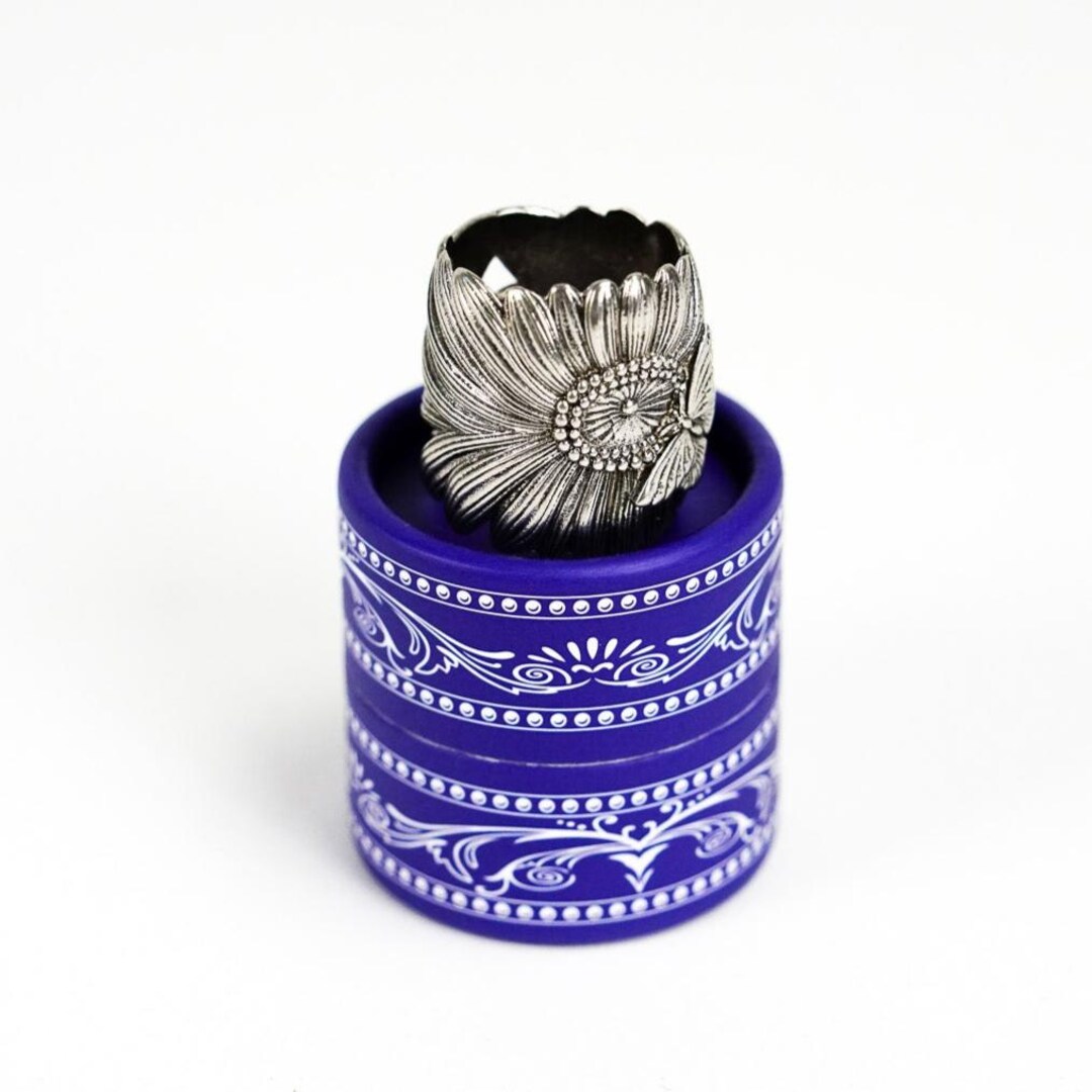 Butterfly Bandana Ring- Metal | Neckerchief Slide | Heirloom Accessory ...