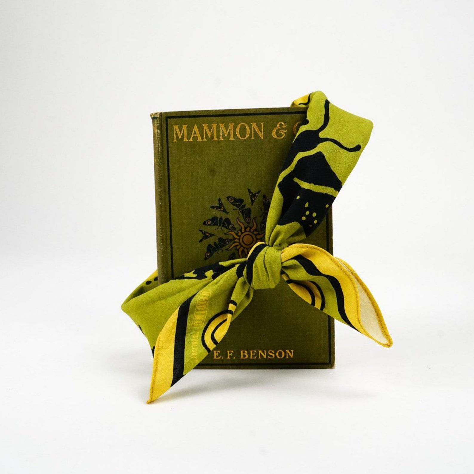Sunlight Bandana - Book Inspired 24" Natural Cotton | Nature | Moths ...