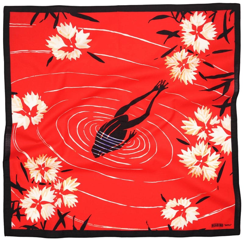 Japanese Wall Art Scarf - Etsy