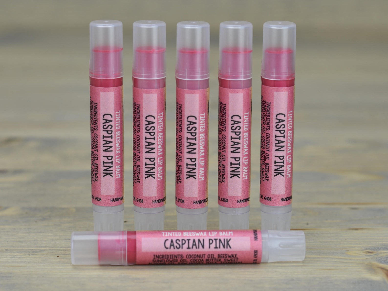 Caspian Pink Raw Honey and Beeswax Lip Tint | Etsy