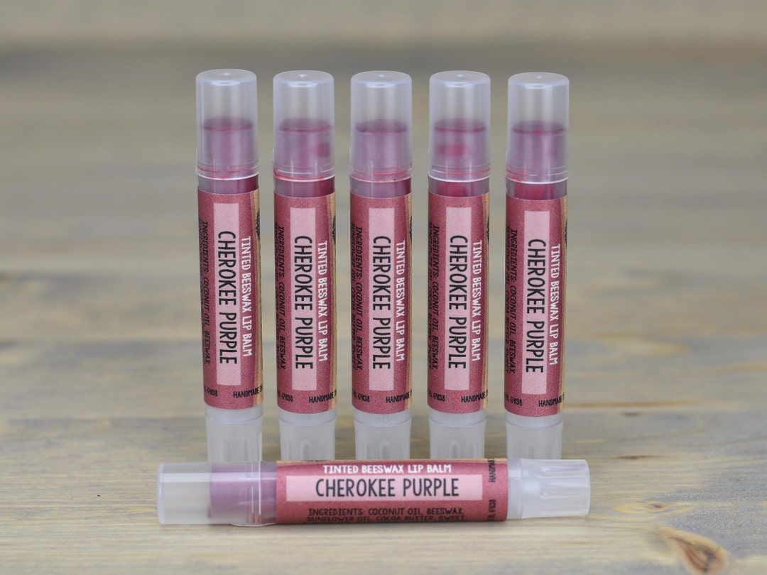 Cherokee Purple - Raw Honey and Beeswax Lip Tint - Etsy