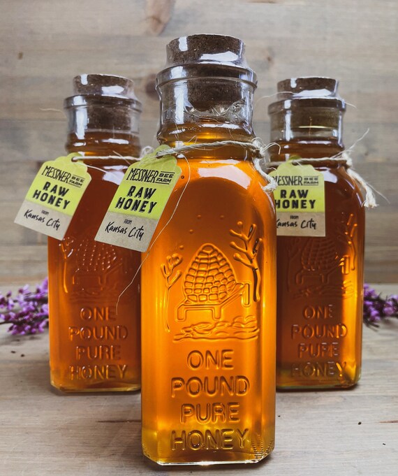 Raw Honey / 16oz / Kansas City - Etsy