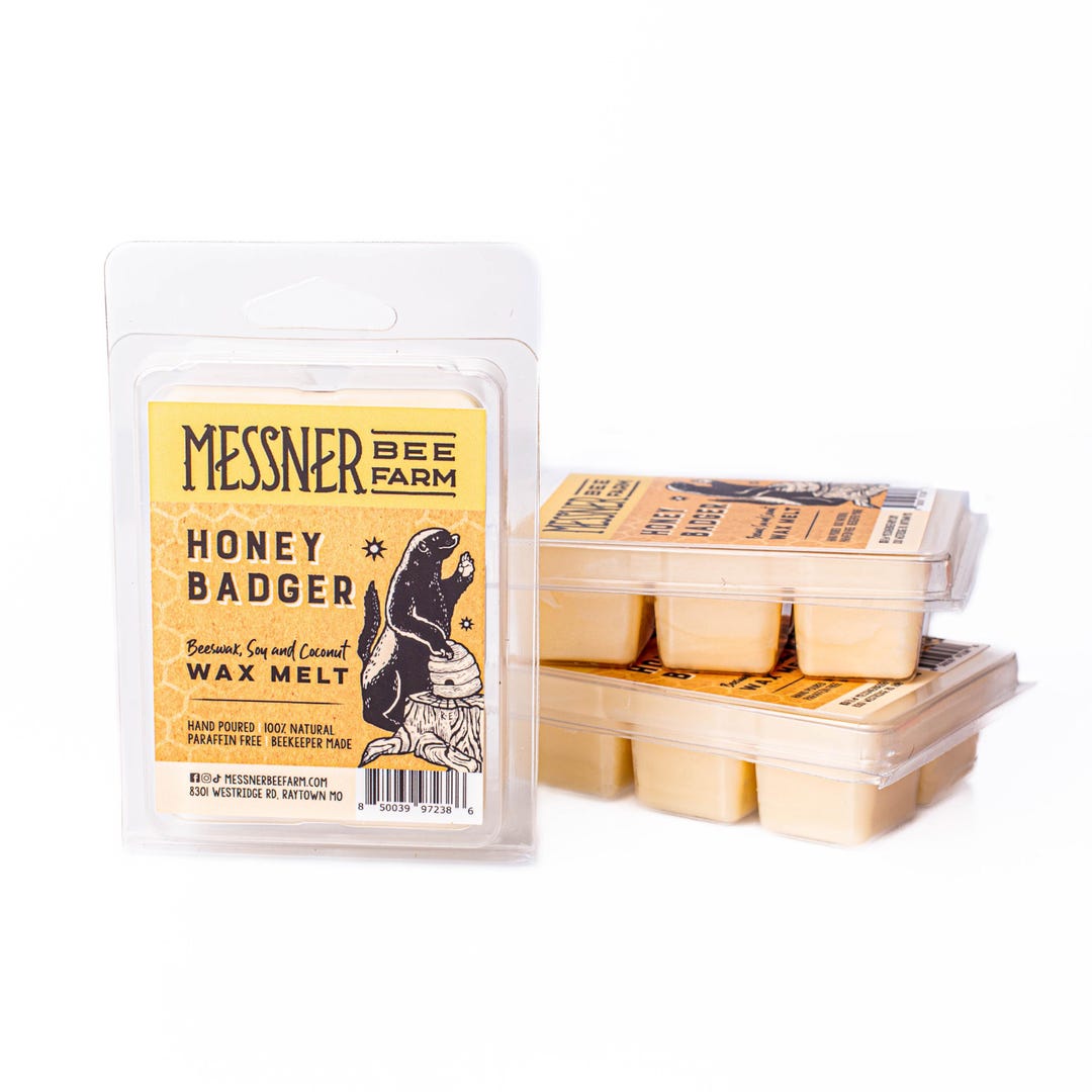 Honey Badger Wax Melt - Made With Soy, Beeswax and Coconut - Paraffin ...