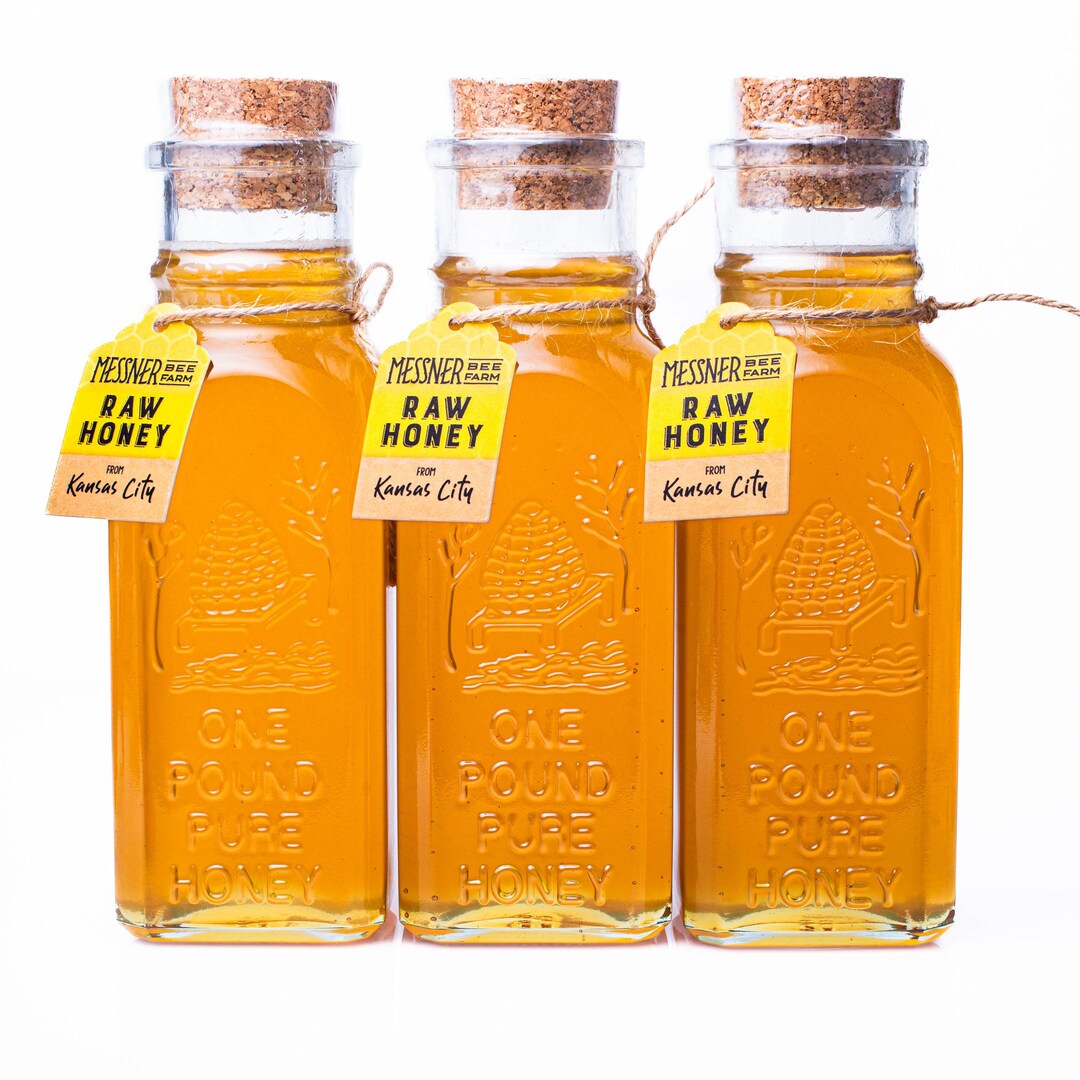 Raw Honey / 16oz / Kansas City - Etsy