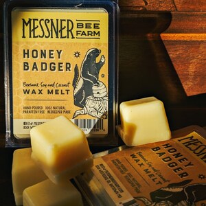 Honey Badger Wax Melt - Made With Soy, Beeswax and Coconut - Paraffin ...