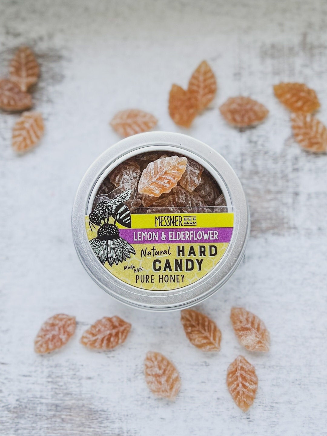 Lemon & Elderflower Honey Hard Candy - Etsy