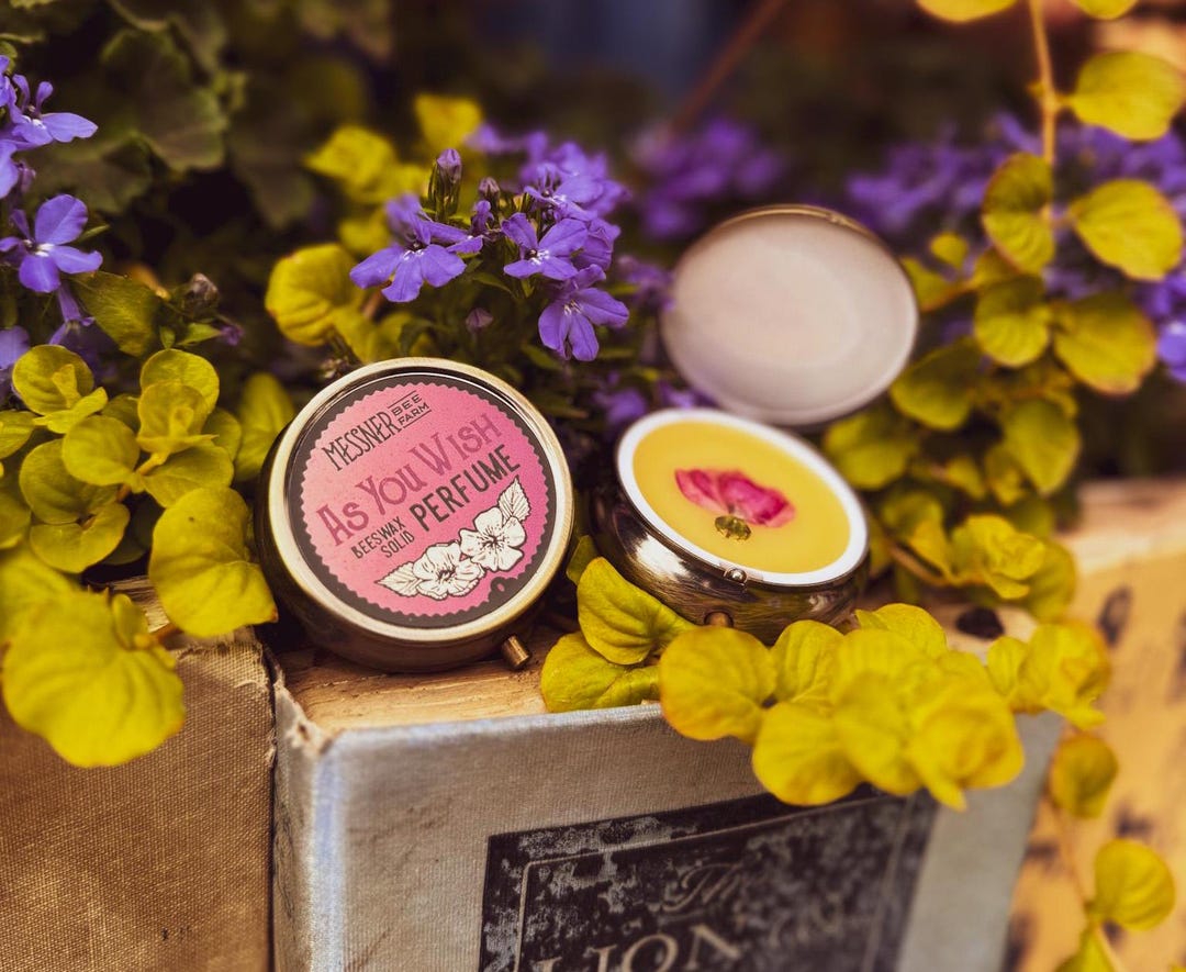 Solid Perfume - as You Wish - Handmade With Beeswax - NEW SCENT! - Etsy