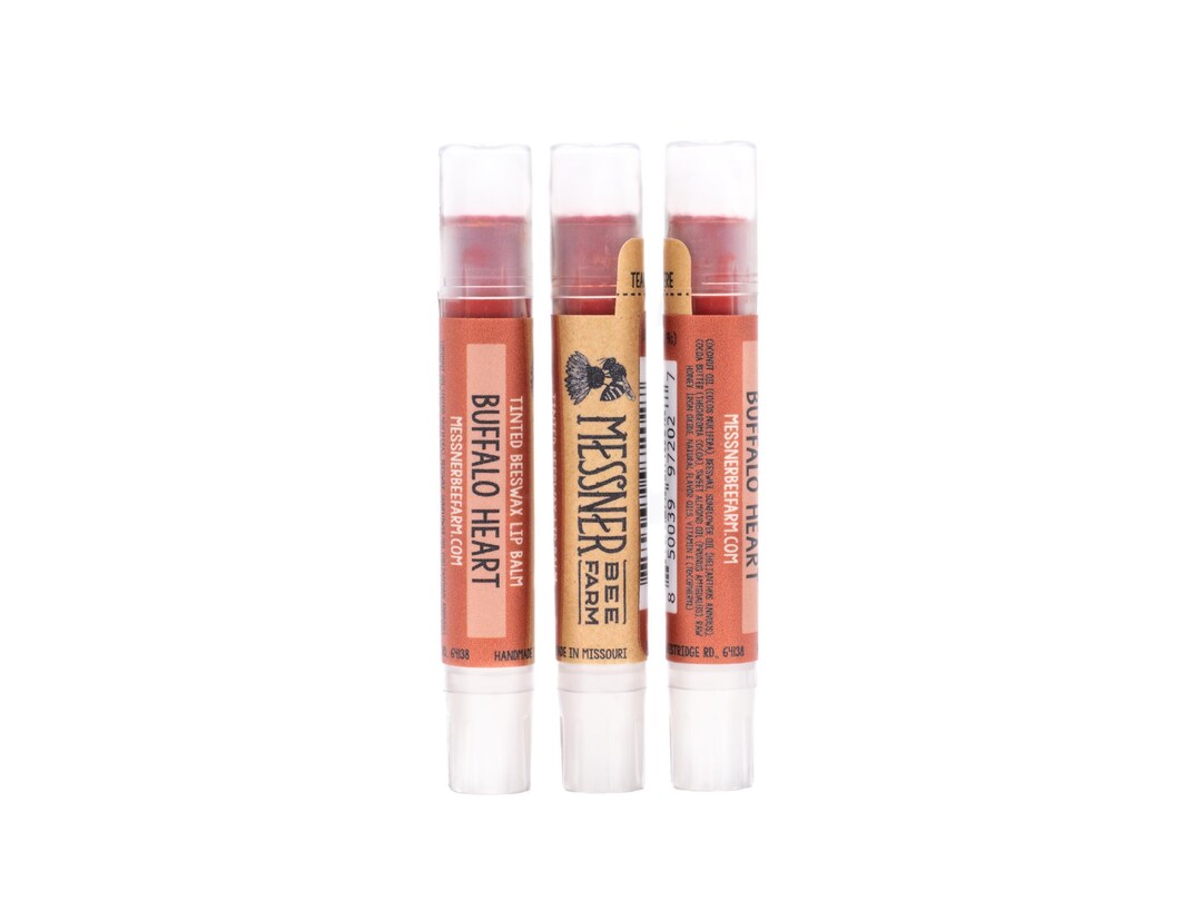 Buffalo Heart - Raw Honey and Beeswax Lip Tint - Etsy