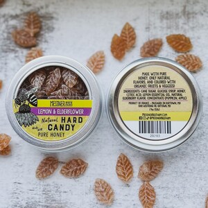 Lemon & Elderflower Honey Hard Candy - Etsy