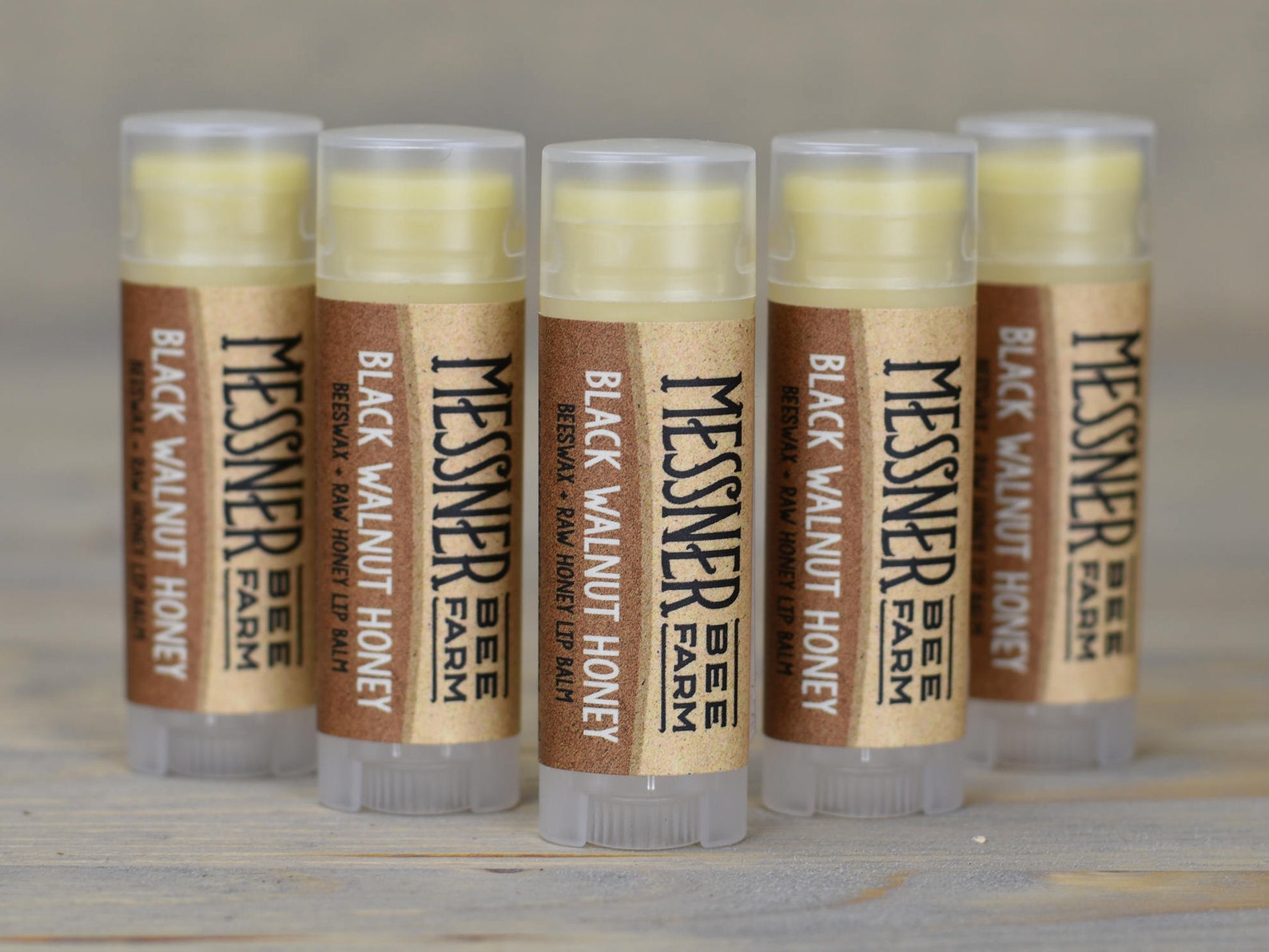 Black Walnut Honey Raw Honey and Beeswax Lip Balm | Etsy
