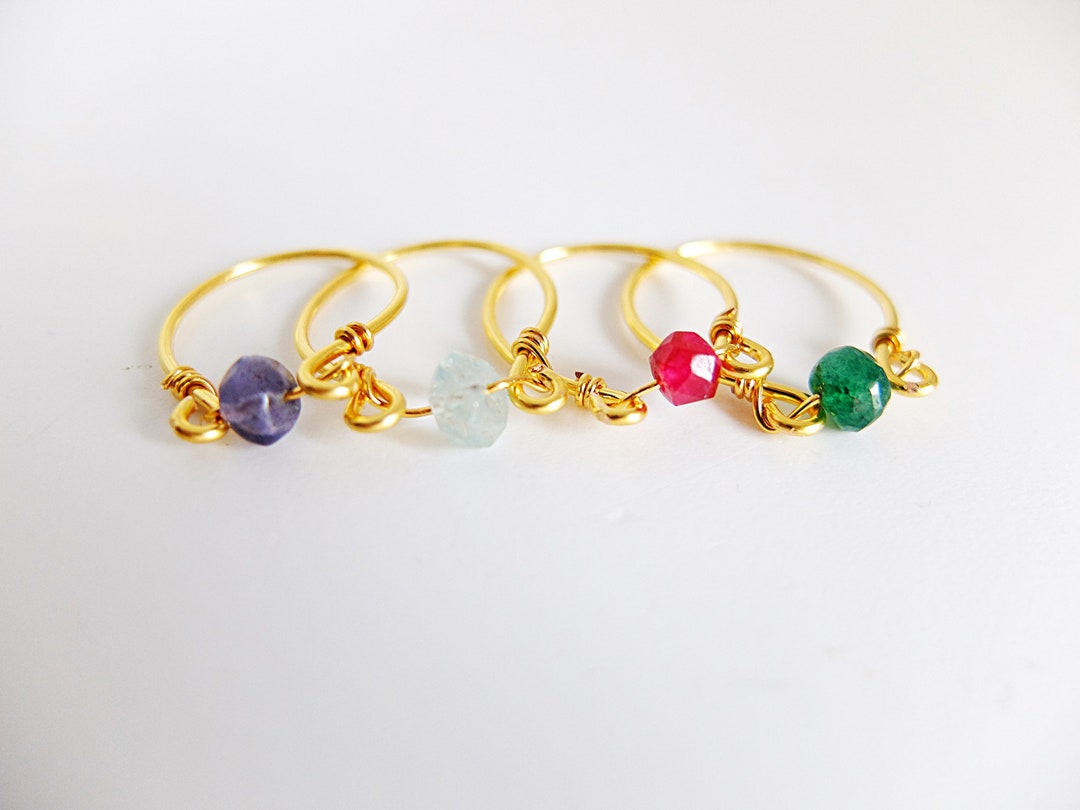 Gold Filled Wire Rings - Etsy