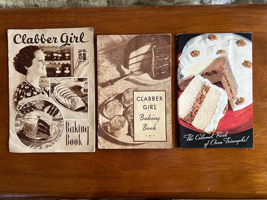 3 Old Baking Powder Recipe Booklets - Etsy