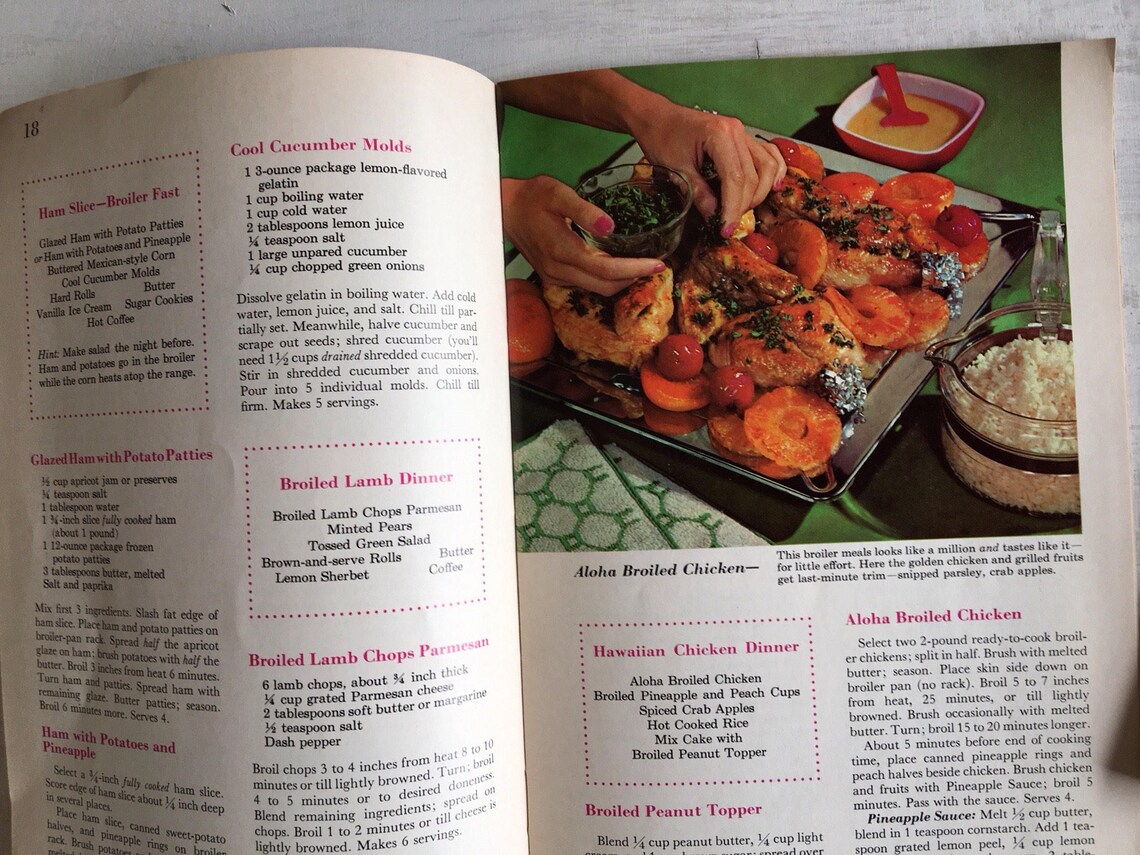 A Collection of 4 Old Recipe Booklets From 1966-70 - Etsy