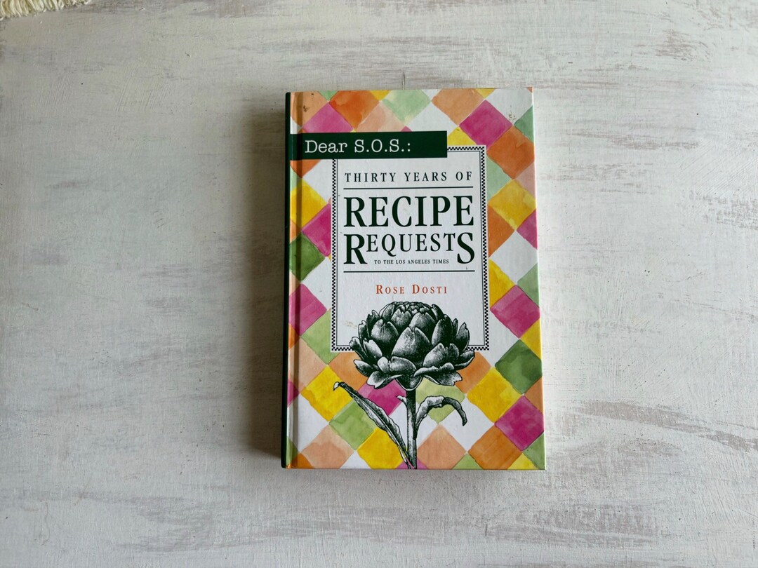 Dear S.O.S. Thirty Years Recipe Requests Cookbook - Etsy