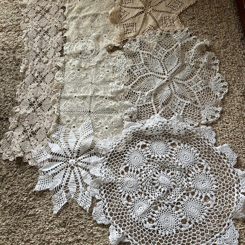 Colored Doilies - Etsy
