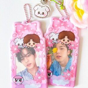 Pink Mingyu Photocard Holder - Etsy