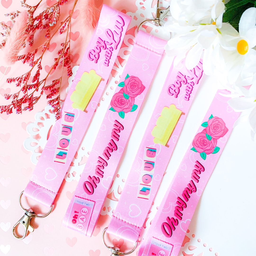 Boy With Luv Short Key Lanyard - Etsy Österreich