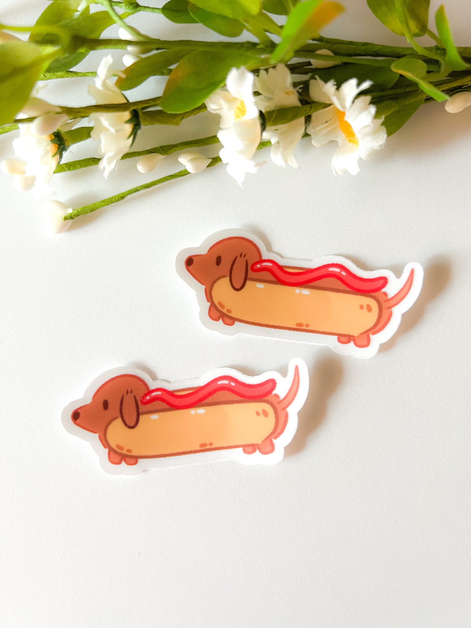 Hot Dog Dachshunds Stickers - Etsy