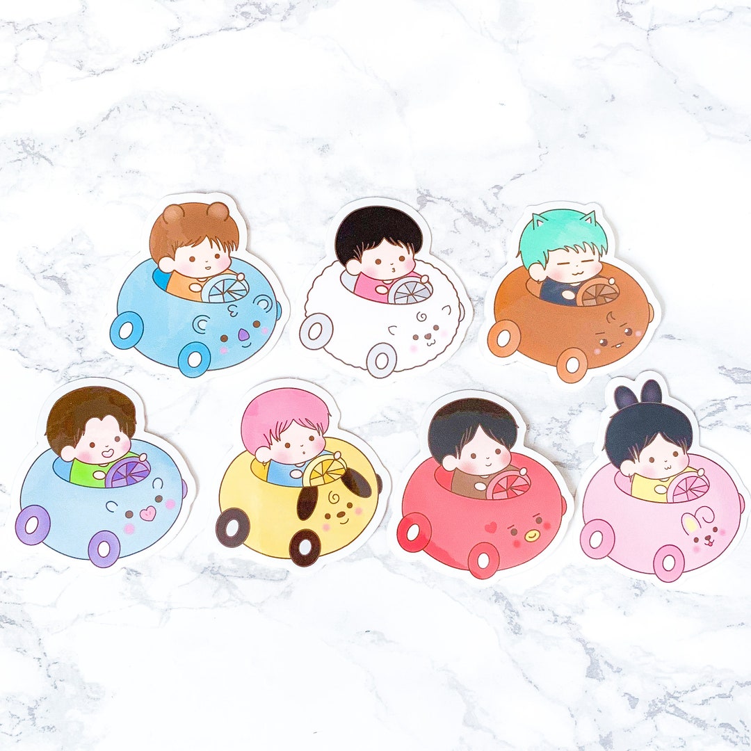 Chibi Cars Stickers - Etsy