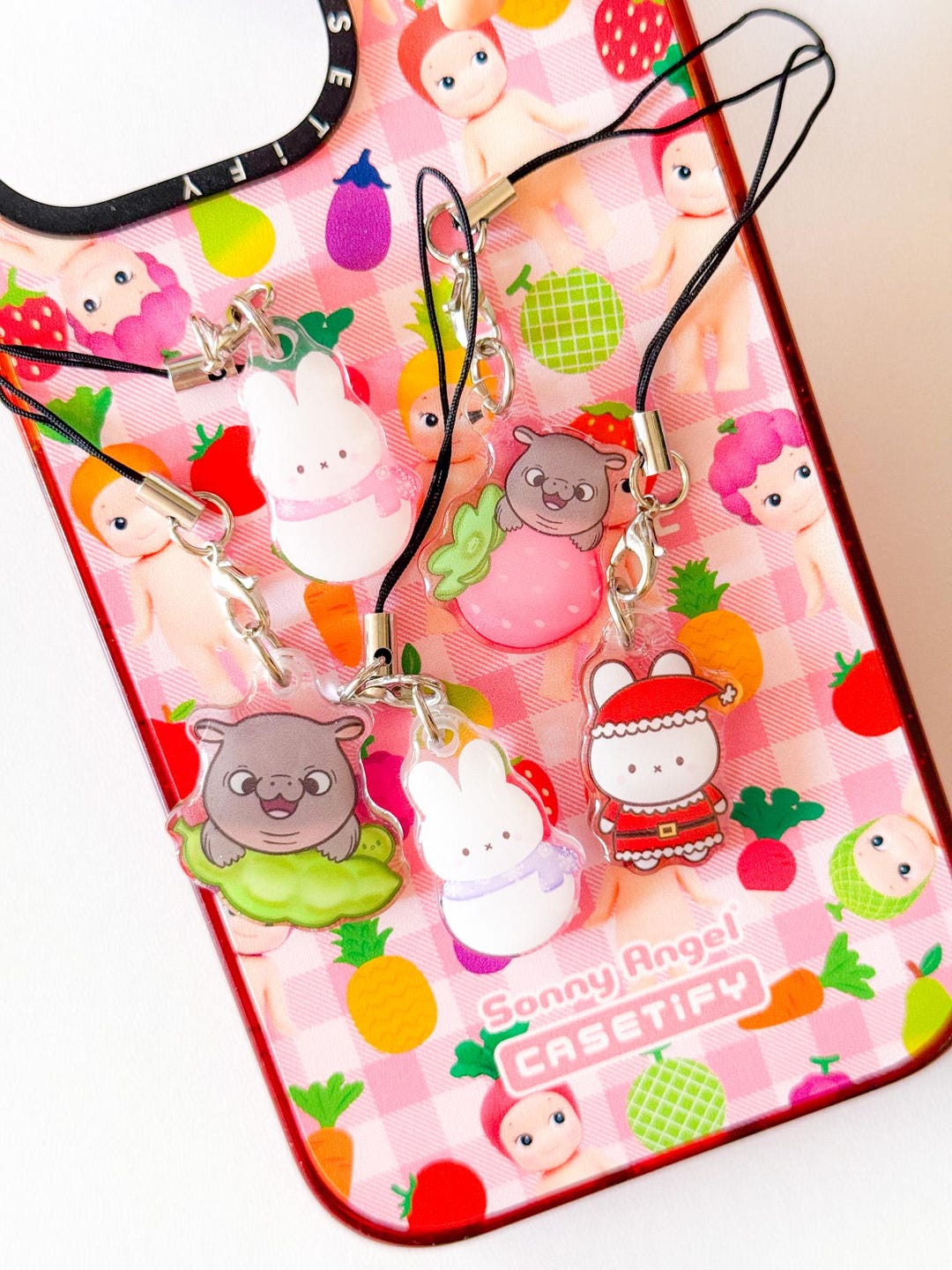 Moo Moo & Bunny Mini Charms - Etsy