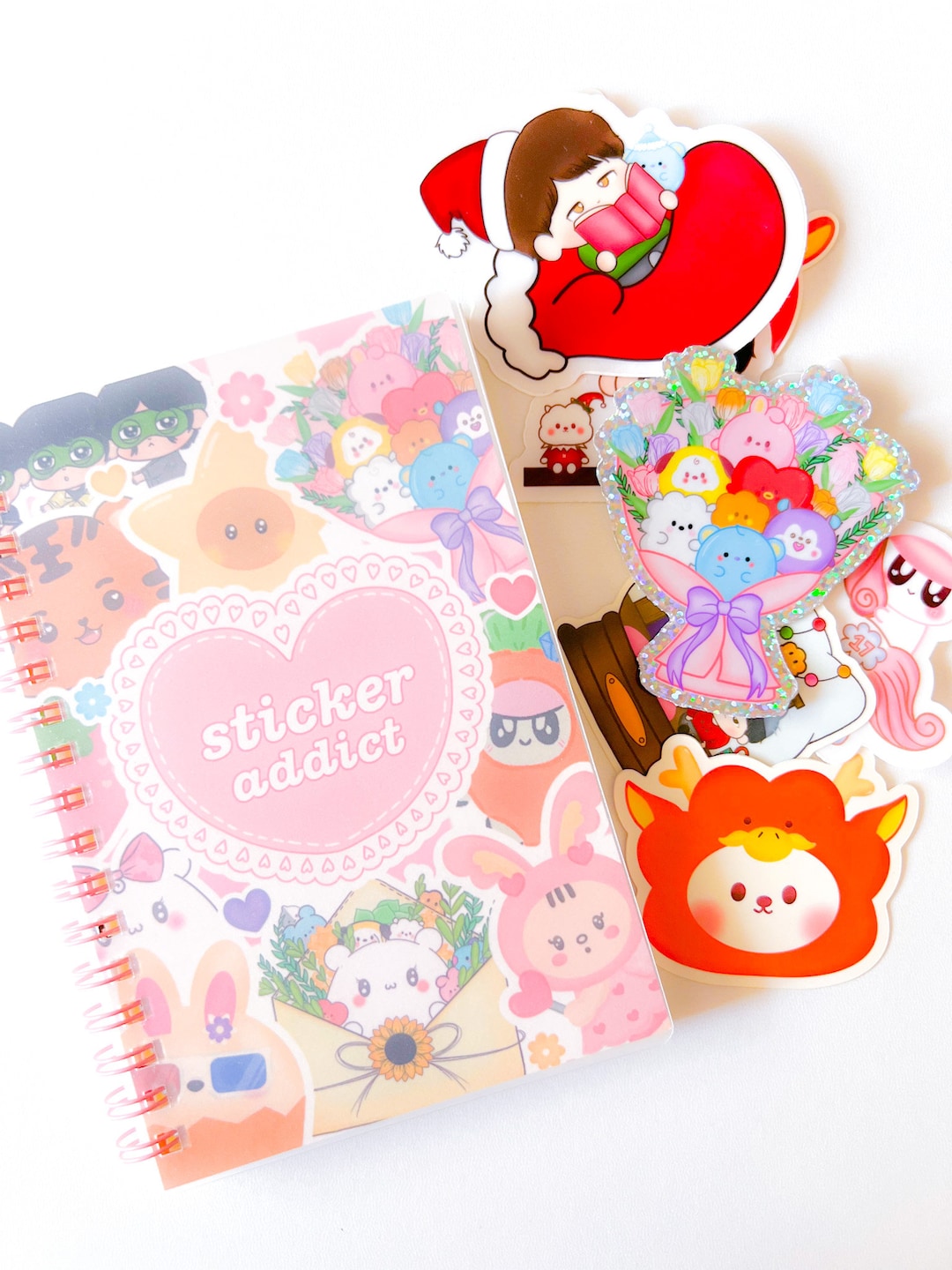 Sticker Addict Sticker Book - Etsy