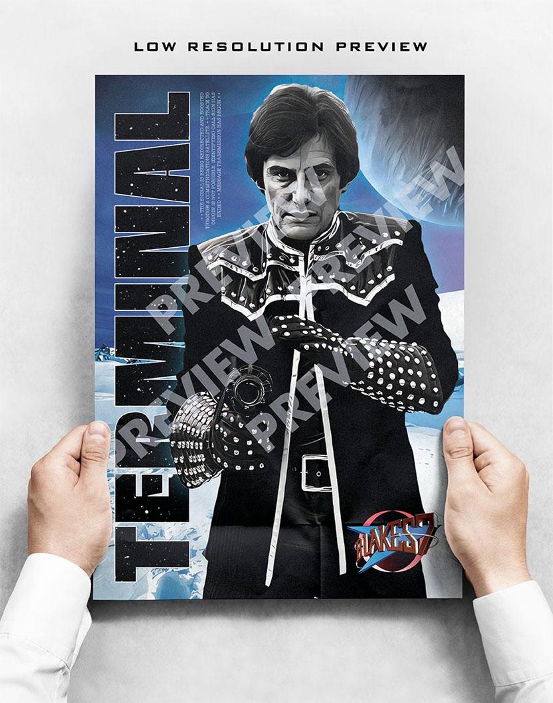 Blake's 7 - Avon A3 Poster - Etsy